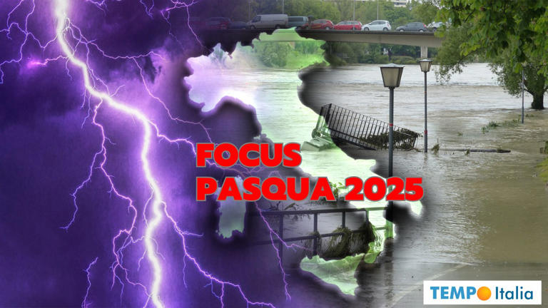 Meteo: Maltempo Violento sino a Giovedì con Tregua a Pasqua