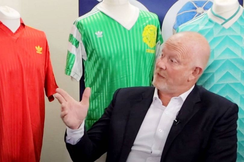 Mark Wright's Italia 90 World Cup shirts sold for £100k - including ...