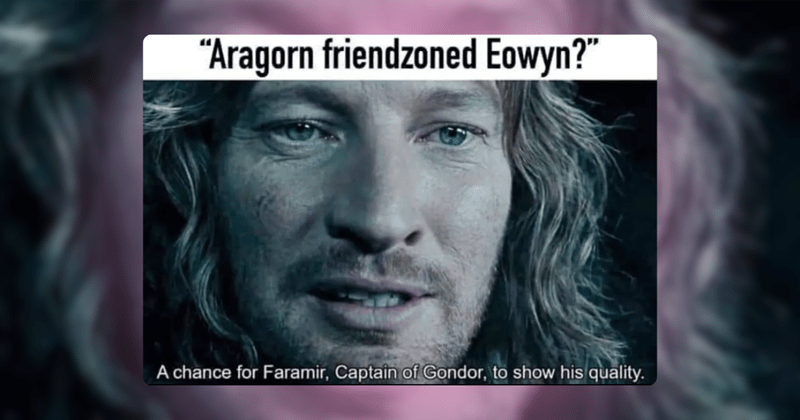 22 Lord of the Rings Memes for Couples on a Romantic Walk Through ...