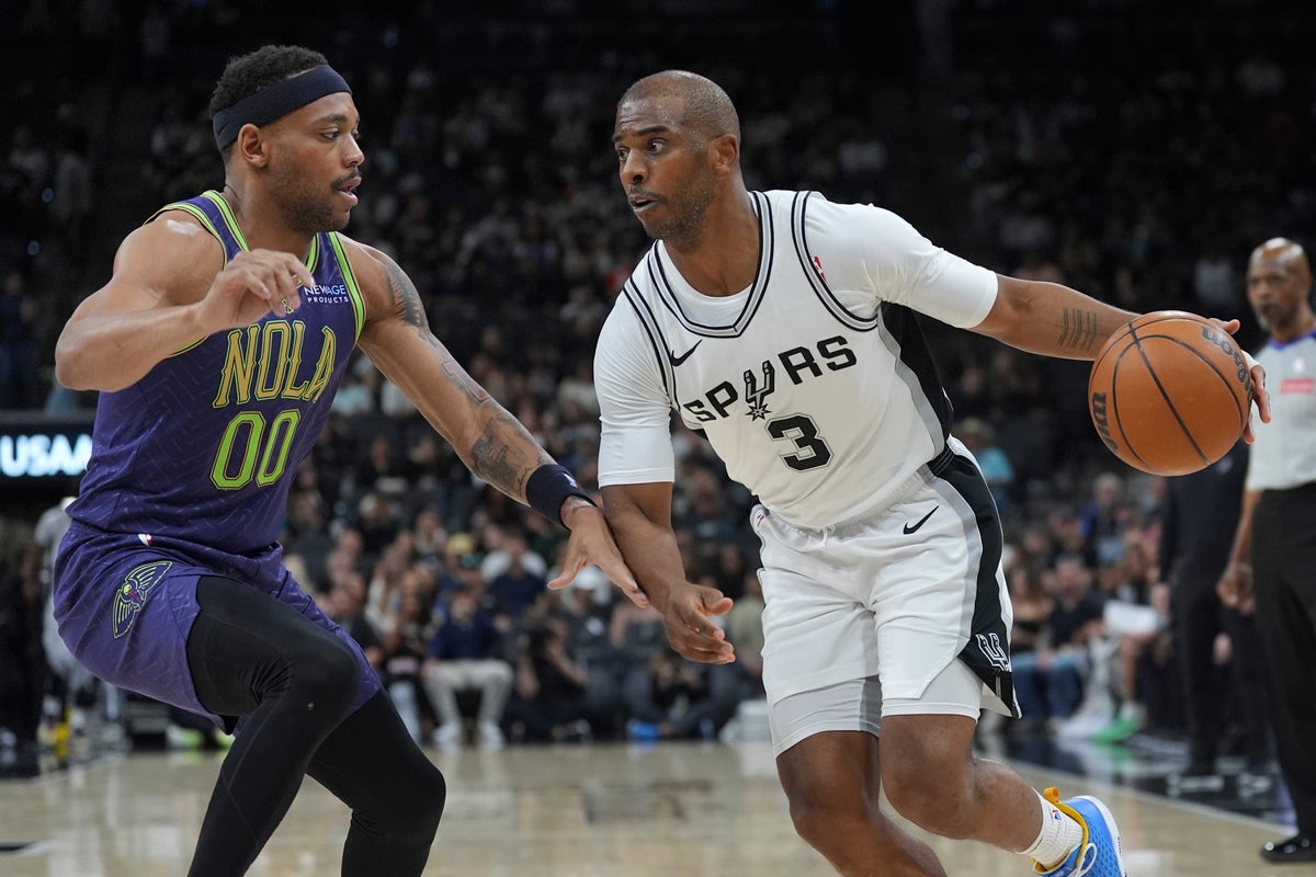 En su 20mo año, Chris Paul juega los 82 partidos con los Spurs y hace ...