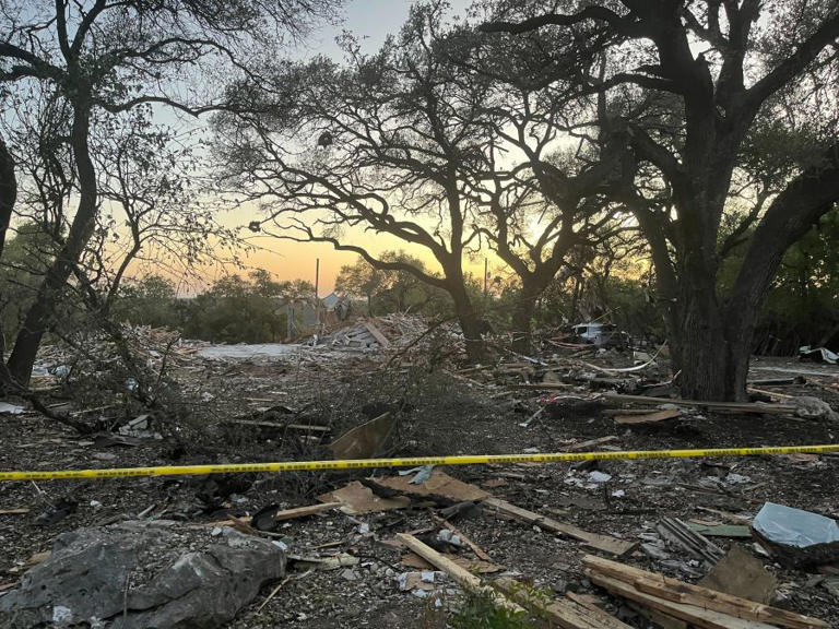 PHOTOS: House explosion in northwest Austin injures 6