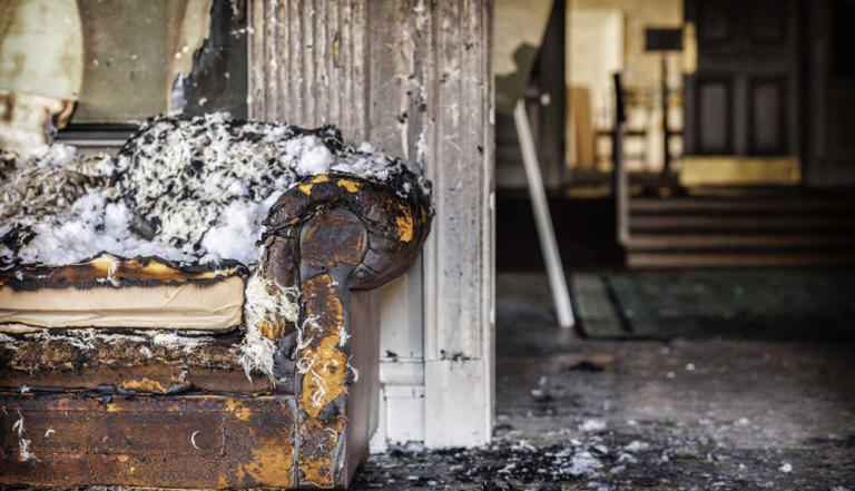 Shocking Photos Show Firebombed Damage Inside PA Governor’s Mansion ...