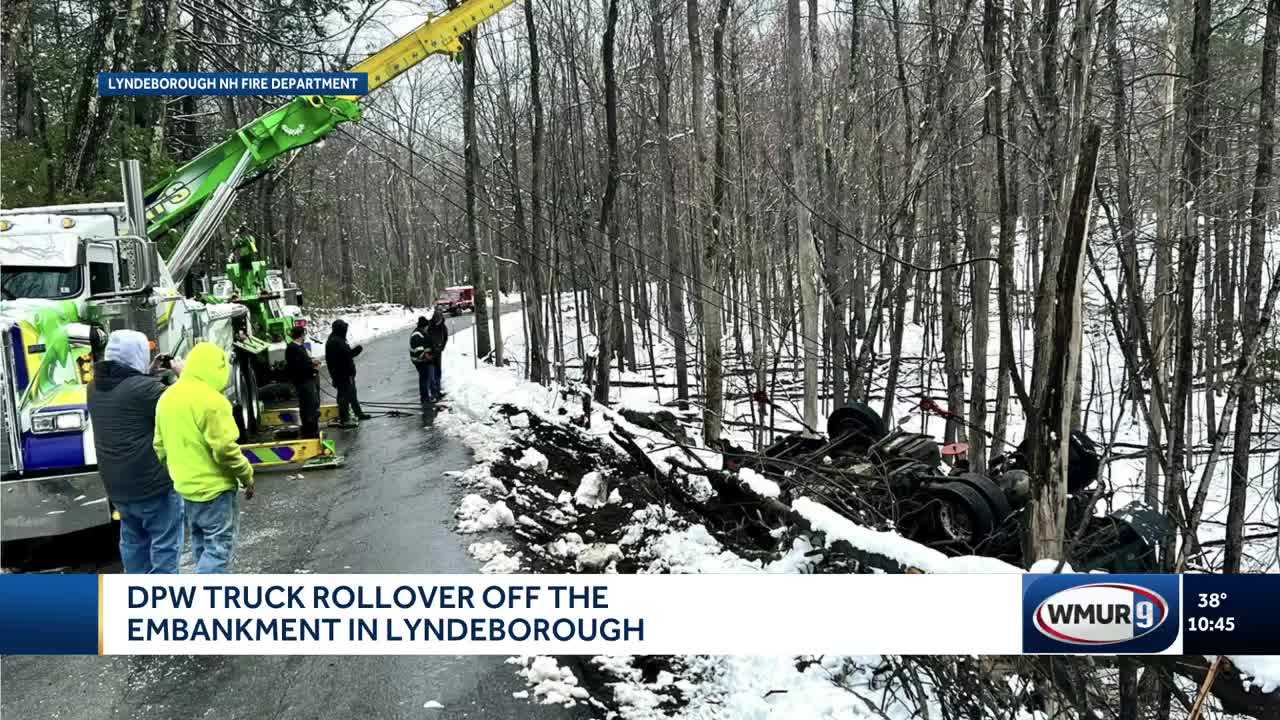 Lyndeborough Fire Department responds to two rollover crashes; no injuries