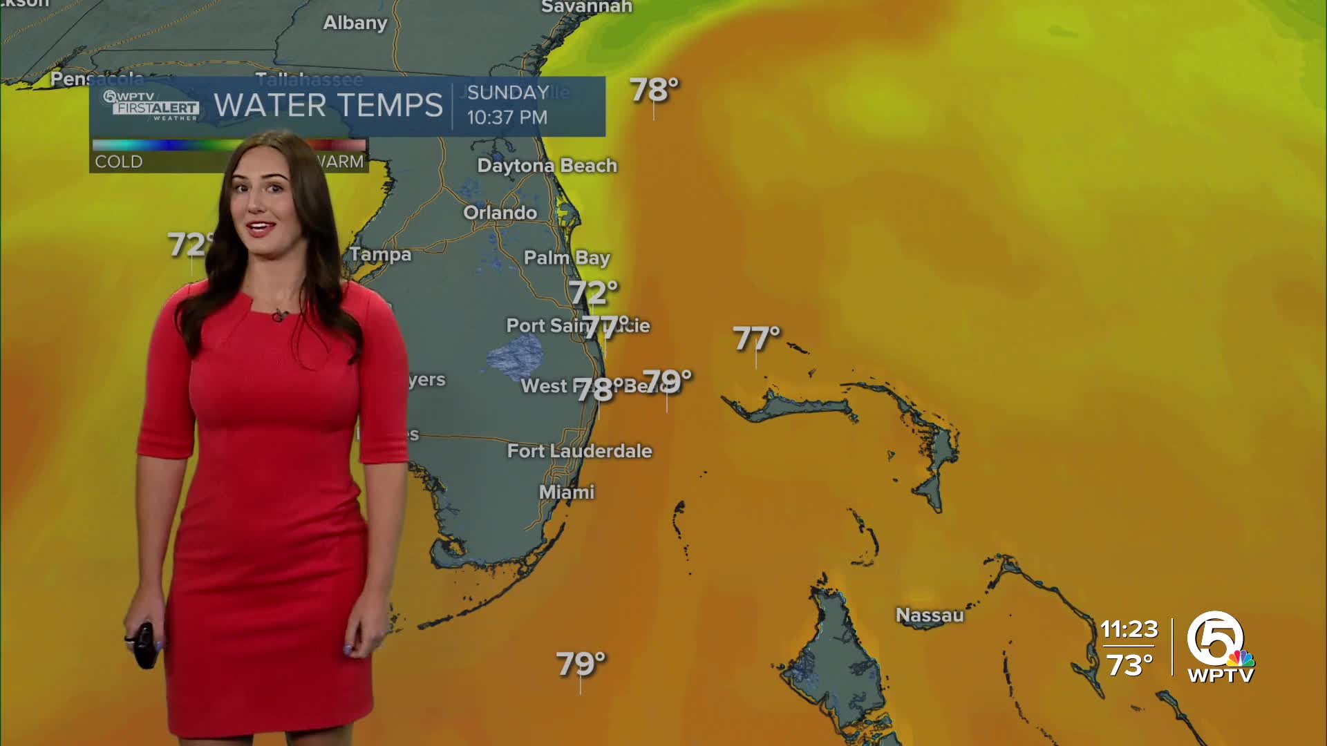 WPTV First Alert Weather Forecast for Night of Sunday, April 13, 2025