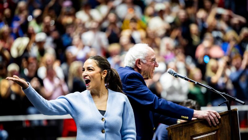 Bernie Sanders and AOC bring anti-oligarchy tour to ‘conservative Utah’