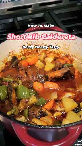 short rib filipino caldereta