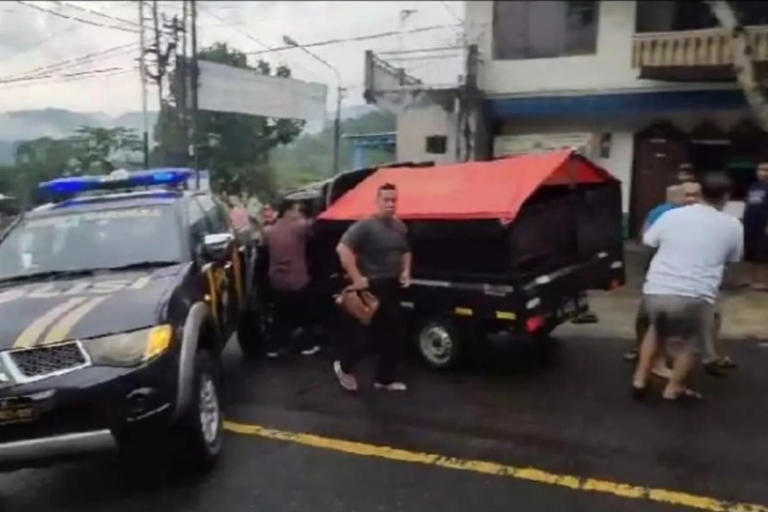 Penangkapan Curanmor di Pacitan Bak Film Aksi, Pelaku Tabrak Mobil Polisi