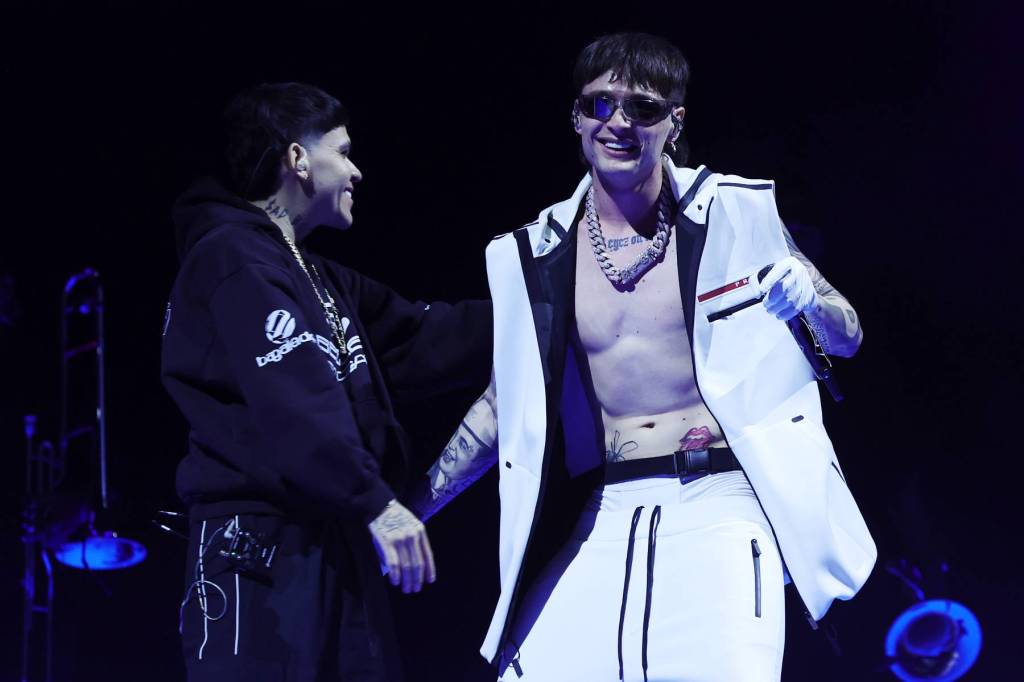 Junior H Brings Out Peso Pluma, Reps Mexico on Coachella Main Stage