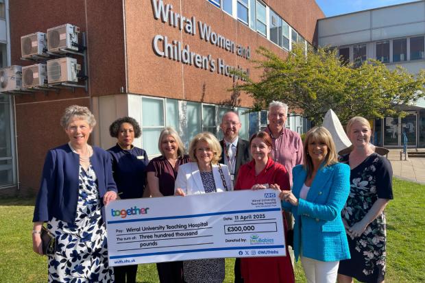 Charity donates £300k for neonatal unit refurbishment