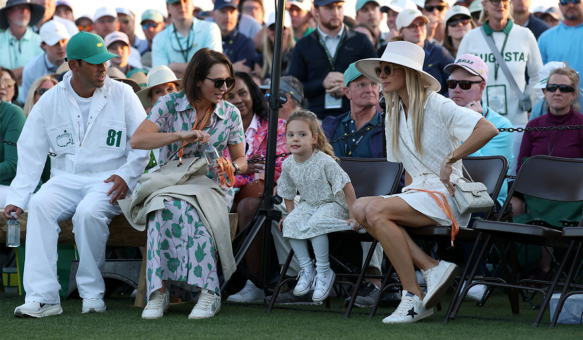 Steal Her Style: Erica Stoll's Golden Goose sneakers at the Irish Open ...