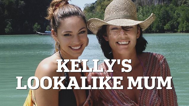 Kelly Brook shares throwback Thailand trip with her lookalike mum
