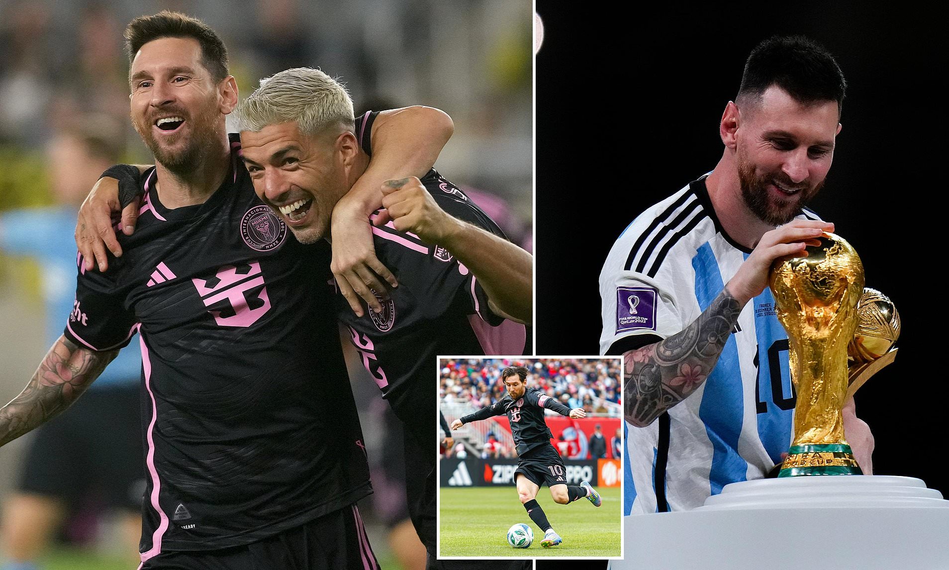 Luis Suarez lifts the lid on Inter Miami team-mate Lionel Messi's ...