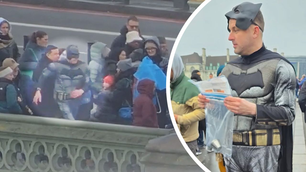 Batman and Robin arrest London scammers in undercover police sting