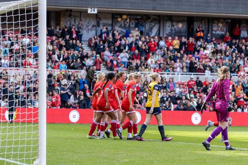 Record crowd see Middlesbrough Women take vital step in promotion ...