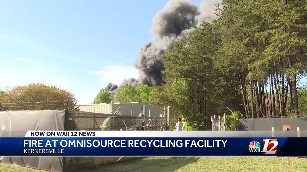Crews respond to fire at OmniSource