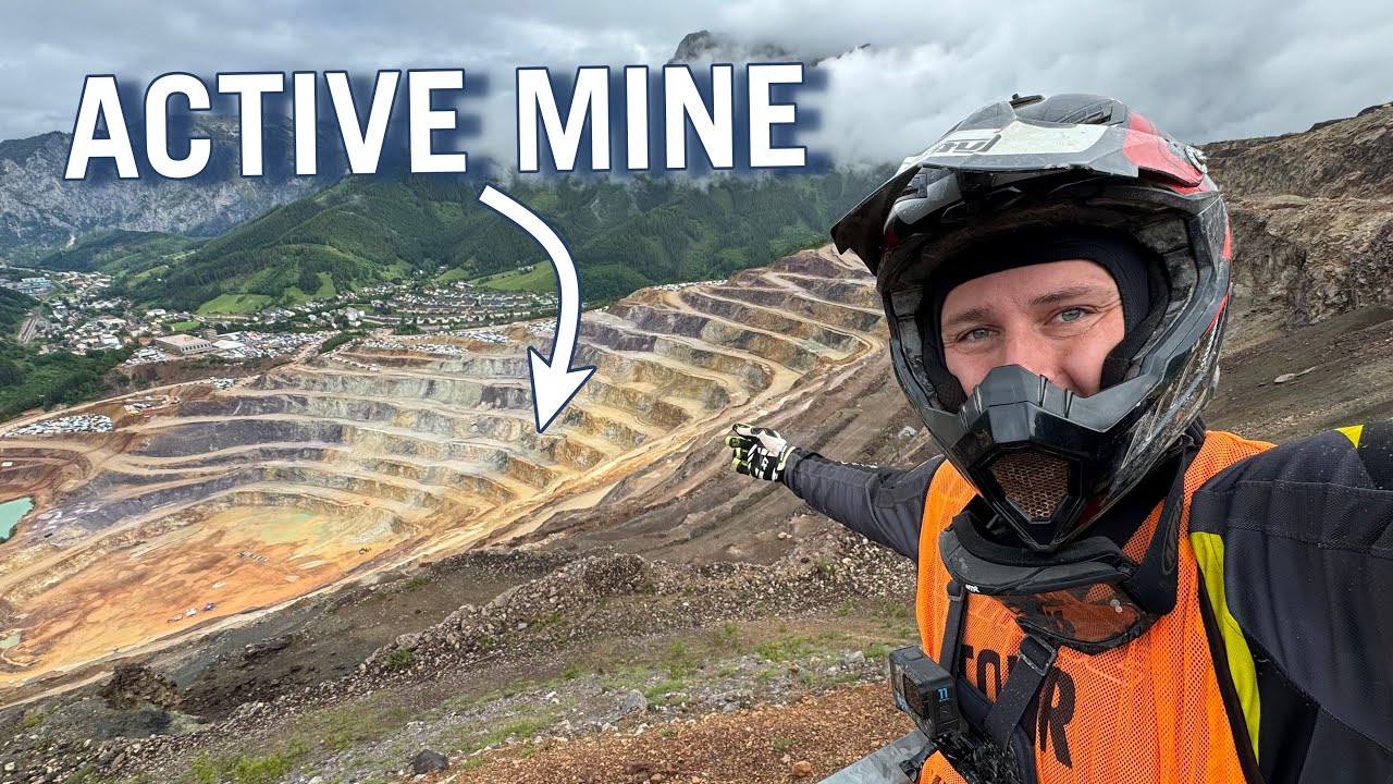 Abandoned and epic - dirt biking the Mammoth Mines of Europe