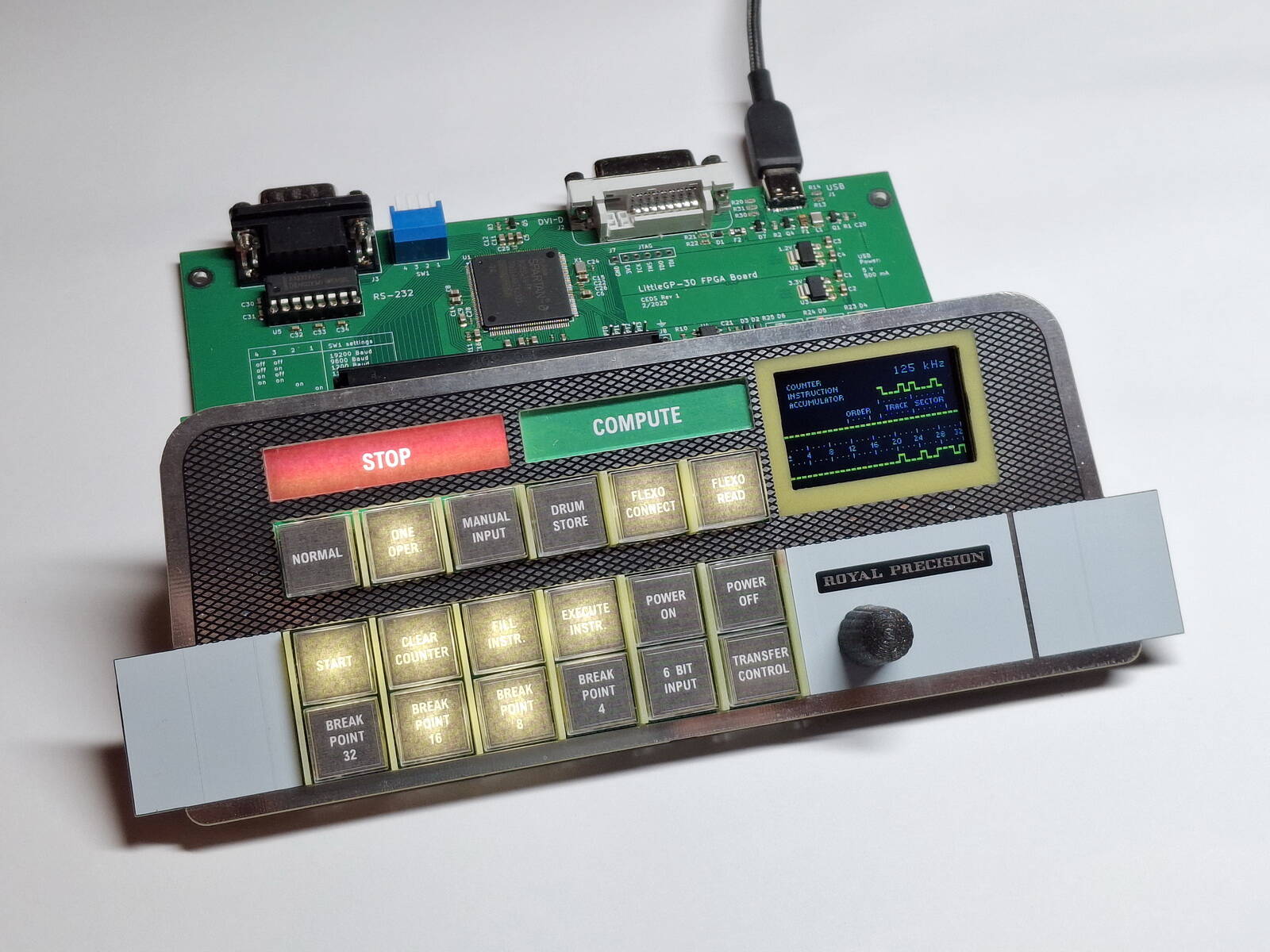 The LittleGP-30: A tiny recreation of a very big deal from the 1950s