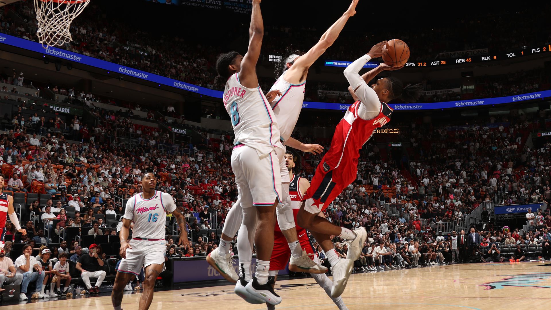 The Numbers Crunch: Carrington hits buzzer beater and Wizards beat ...