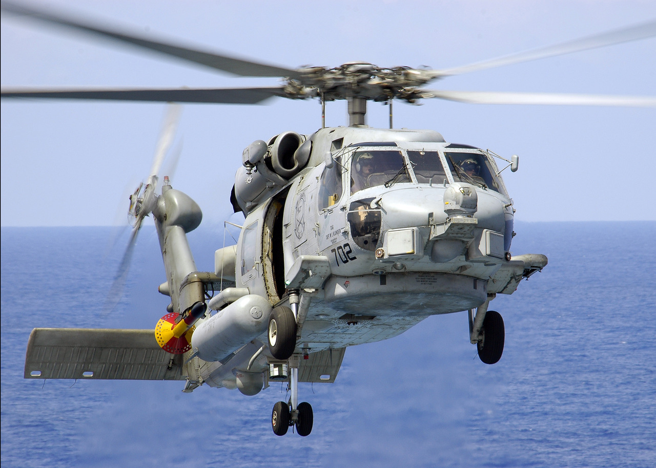 U.S. Navy Seahawk Choppers Chopped Up Houthi Patrol Boats