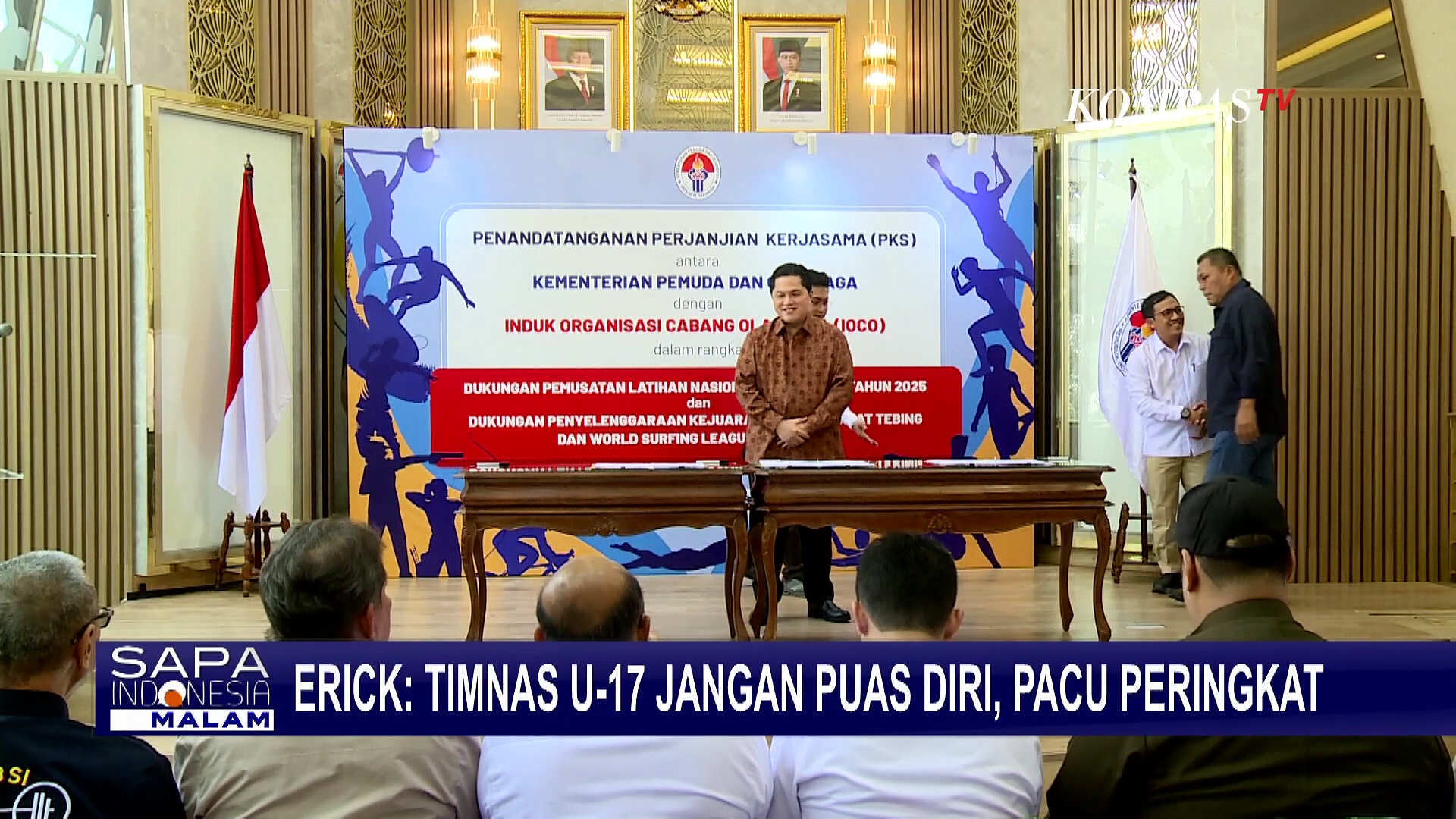 Pesan & Apresiasi Ketum PSSI Erick Thohir ke Timnas U-17