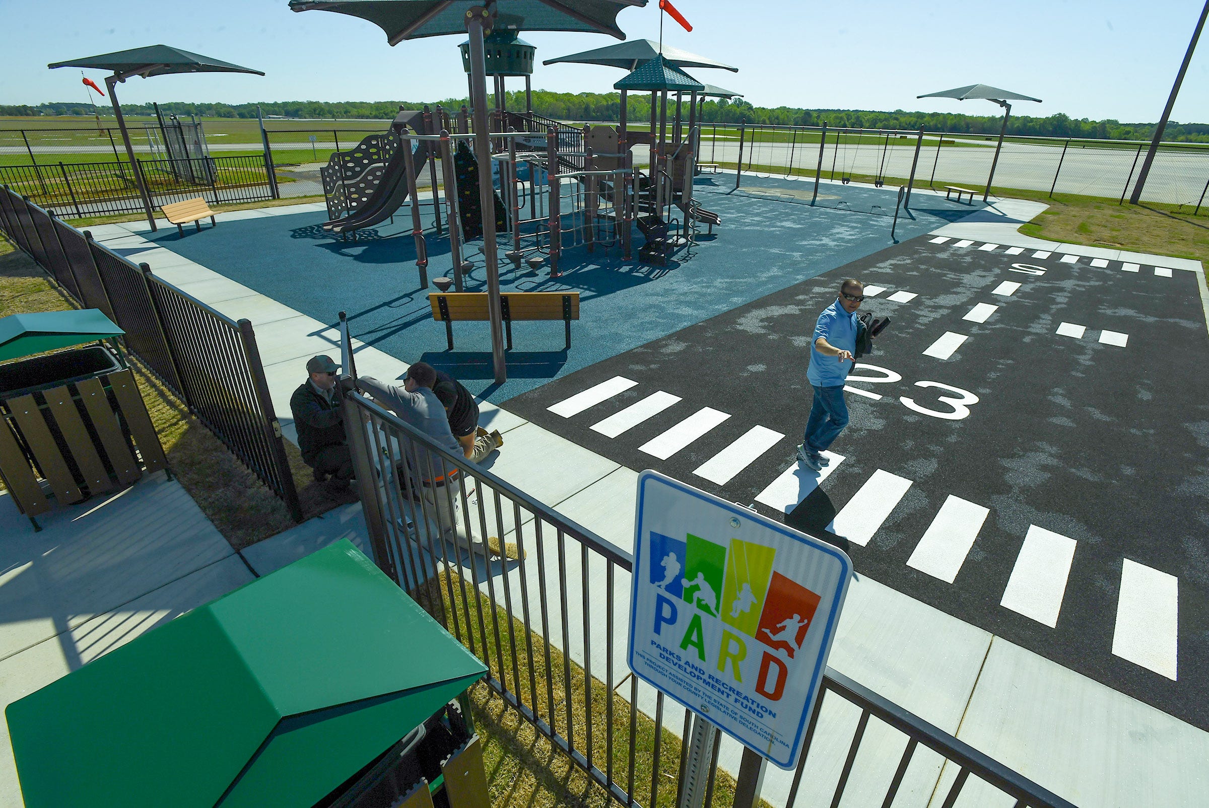 What's new at playgrounds at Anderson Airport, Dolly Cooper, Mineral ...