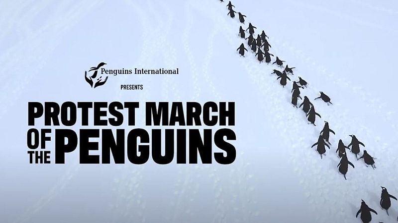 Penguin ‘protest march’ against Trump’s tariffs coming this week