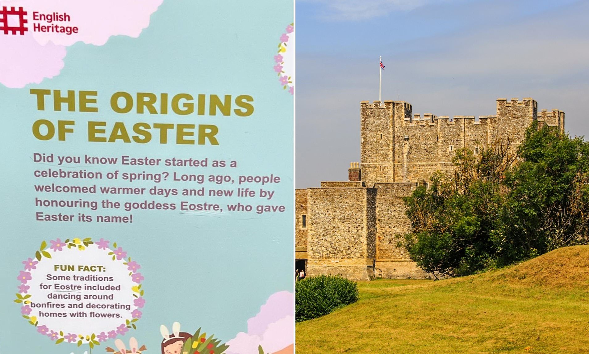 Fury as English Heritage tells kids Easter was not Christian at first