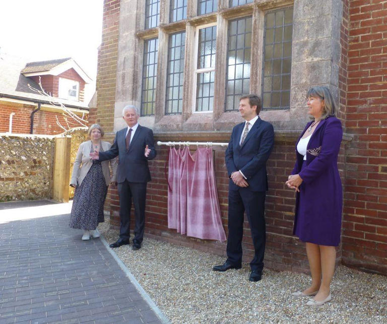 Meads success story as ribbon cut on restored community hall