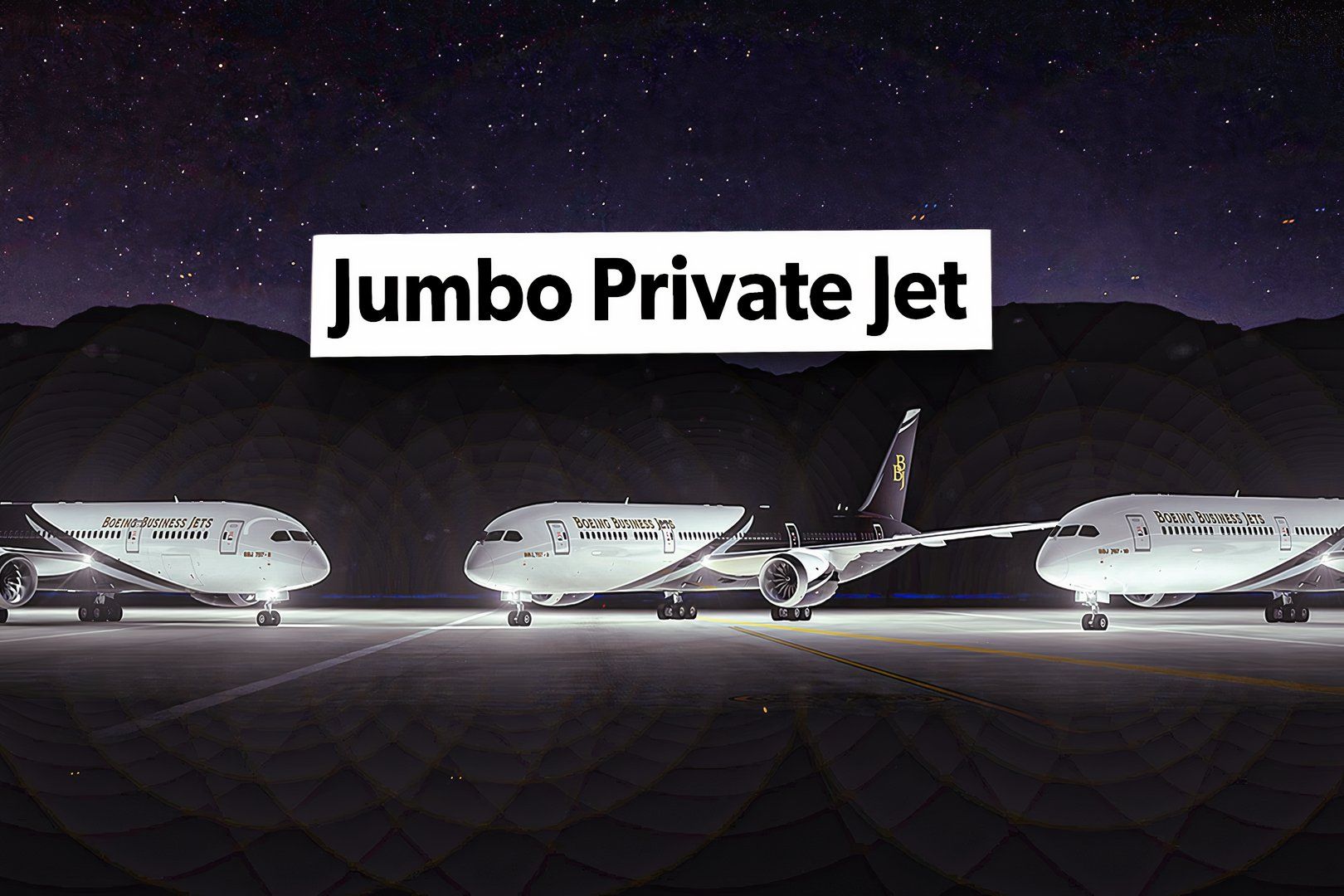 Widebody Luxury: A Look At The Boeing Business Jet 787 Jumbo Jet