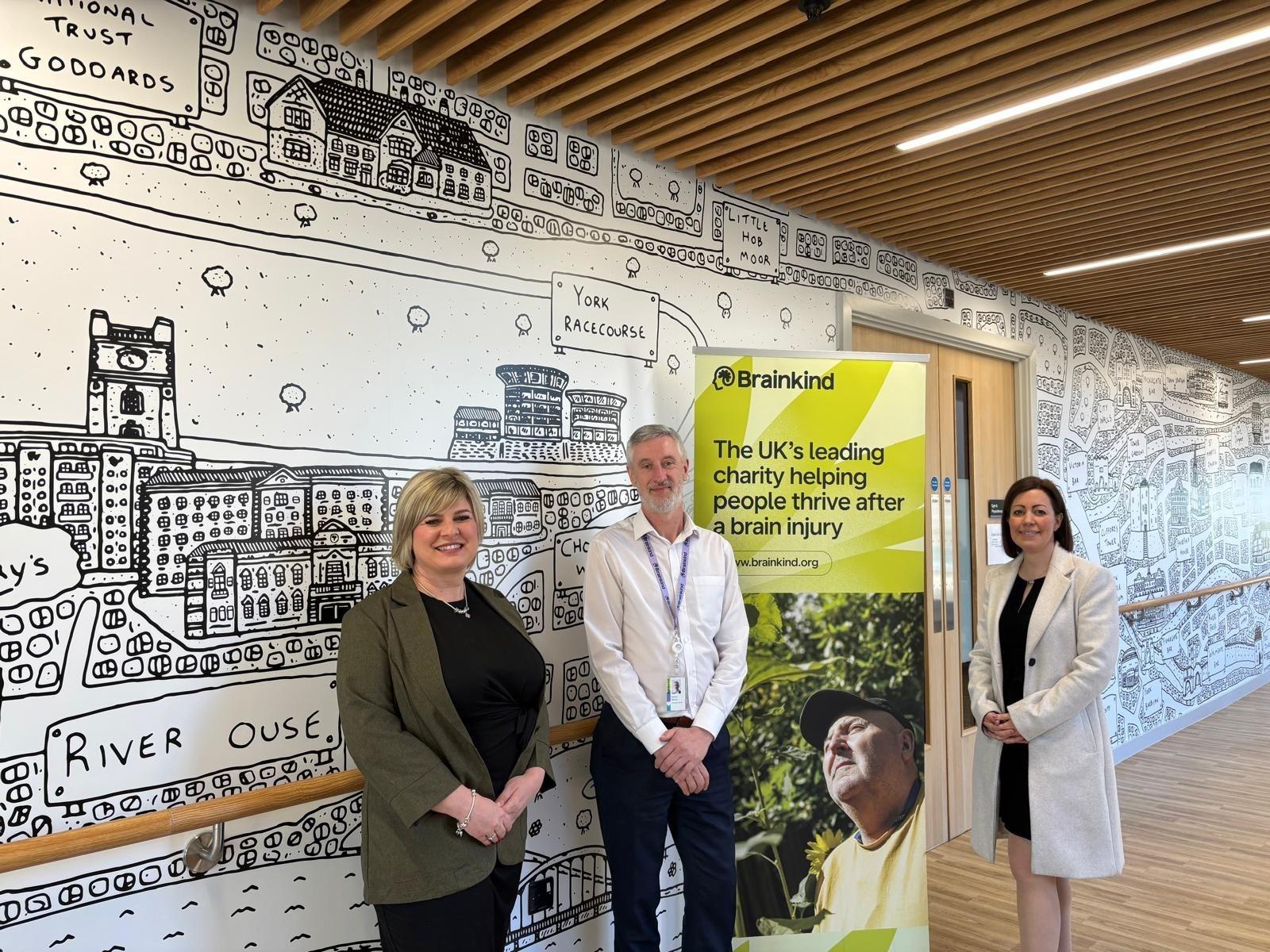 York professionals announces Brainkind as Charity of the Year