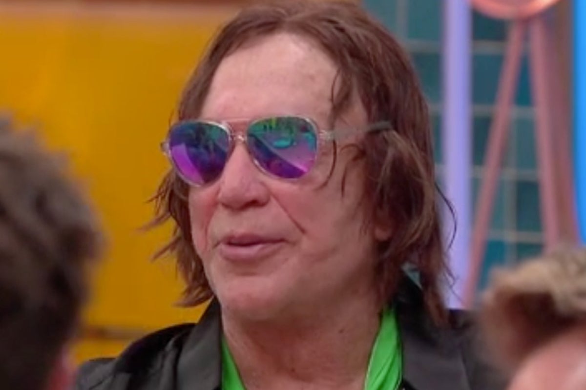 Celebrity Big Brother: Mickey Rourke says he tried his ‘hardest’ to leave