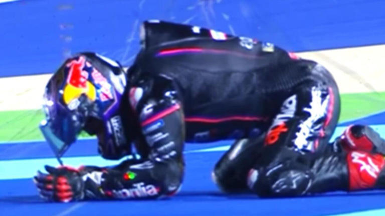 Jorge Martin, l'infortunio è serio: il campione della MotoGP ancora ai box