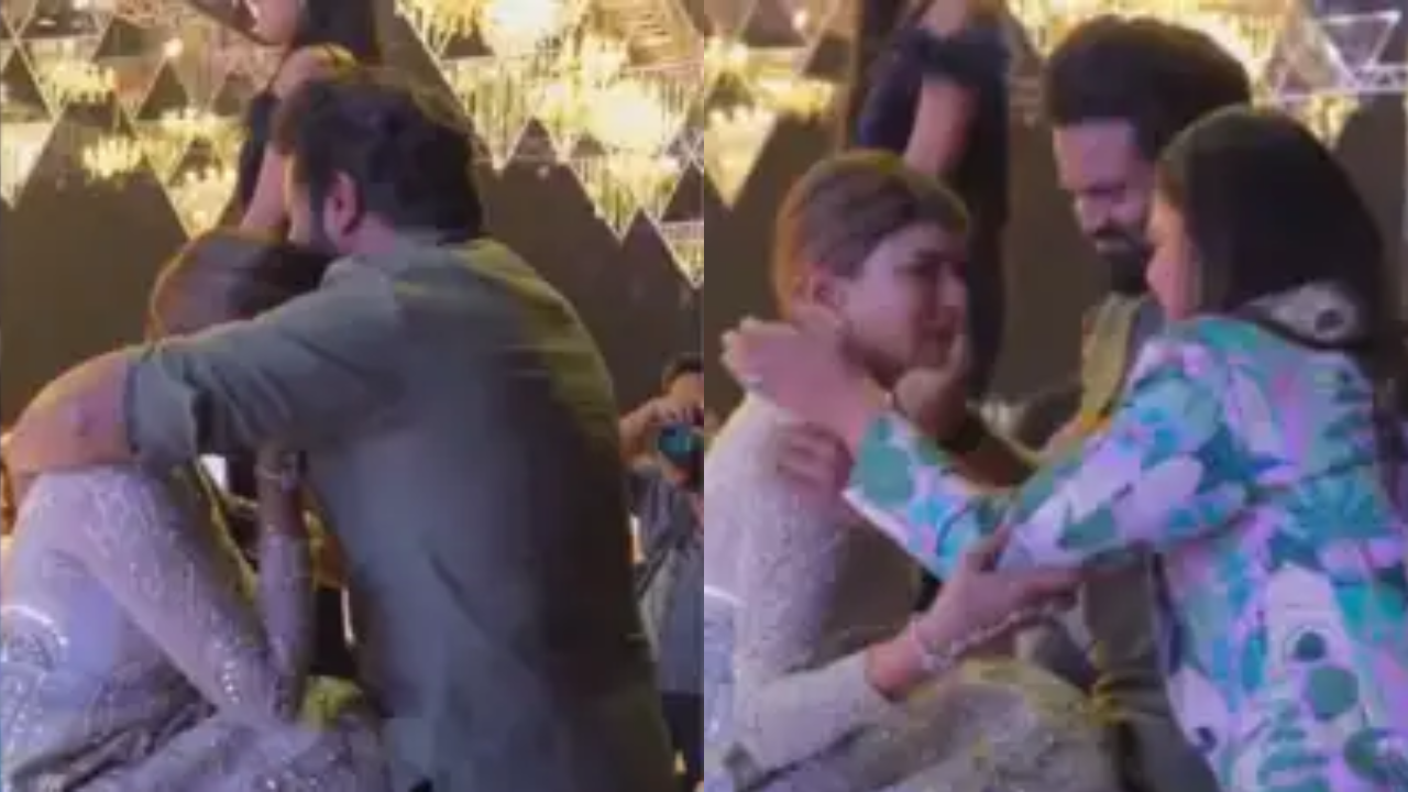 Lakshmi Manchu gets emotional after Manoj's surprise entry; amidst the ...