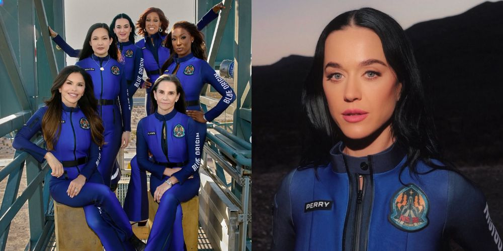 Katy Perry goes to space as part of a historic all-female space crew