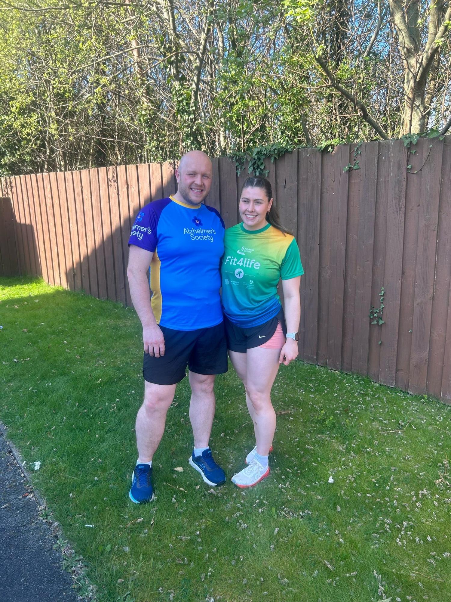 Burns siblings take on Strabane Lifford Half Marathon in memory of ...