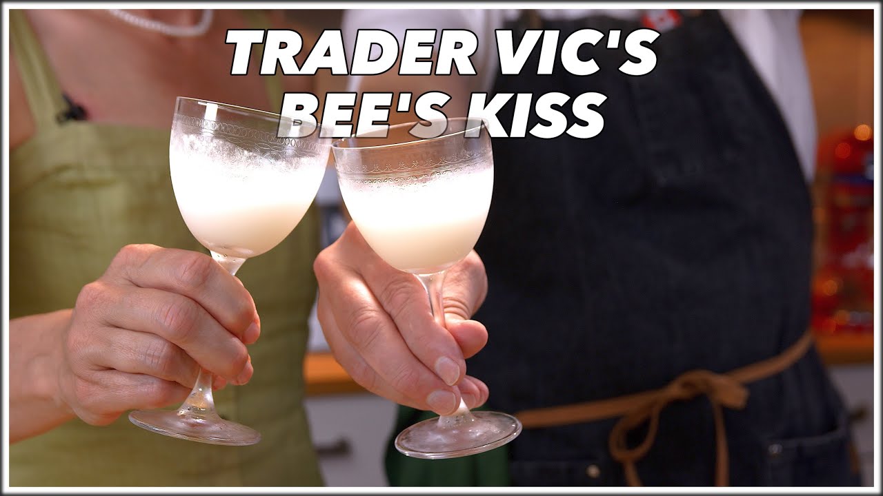 Trader Vic's (Not Very Tiki) Bee's Kiss Cocktail Recipe - Cocktails ...