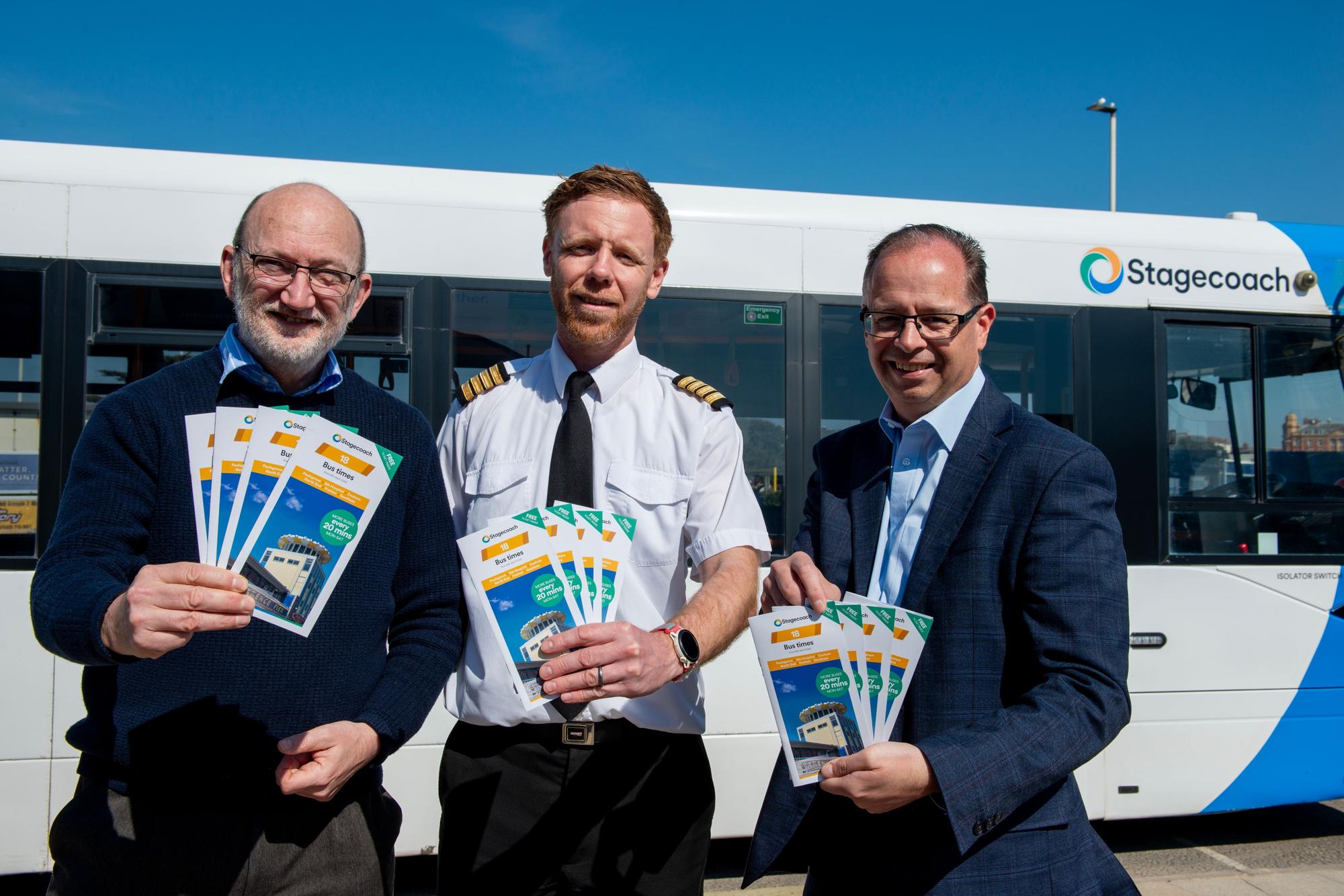 Stagecoach South Enhances Travel Links to QA Hospital with Improved ...
