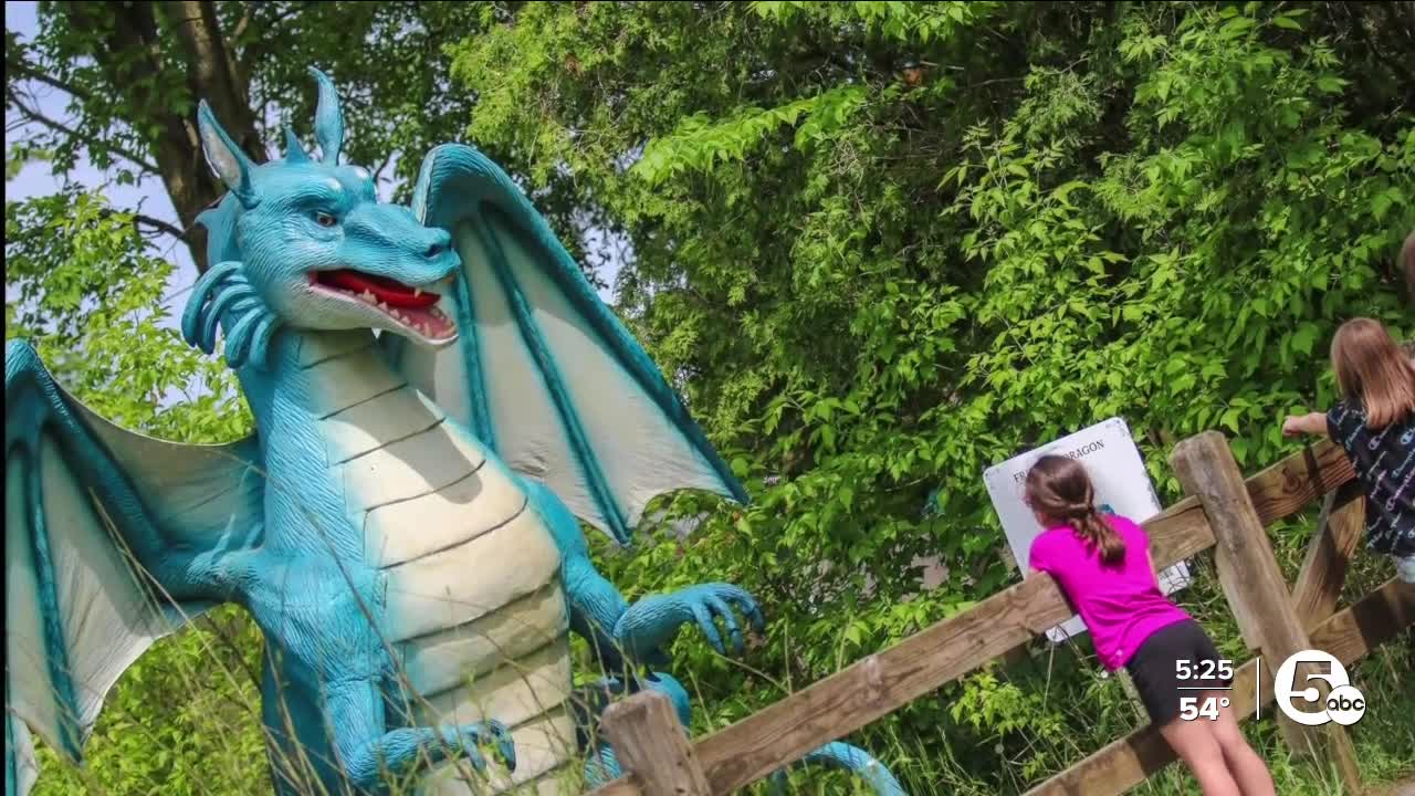 Dragons are coming to the Cleveland Metroparks Zoo