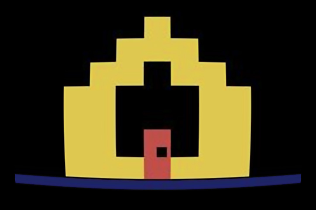 The mysterious "small house" in an old IBM character set