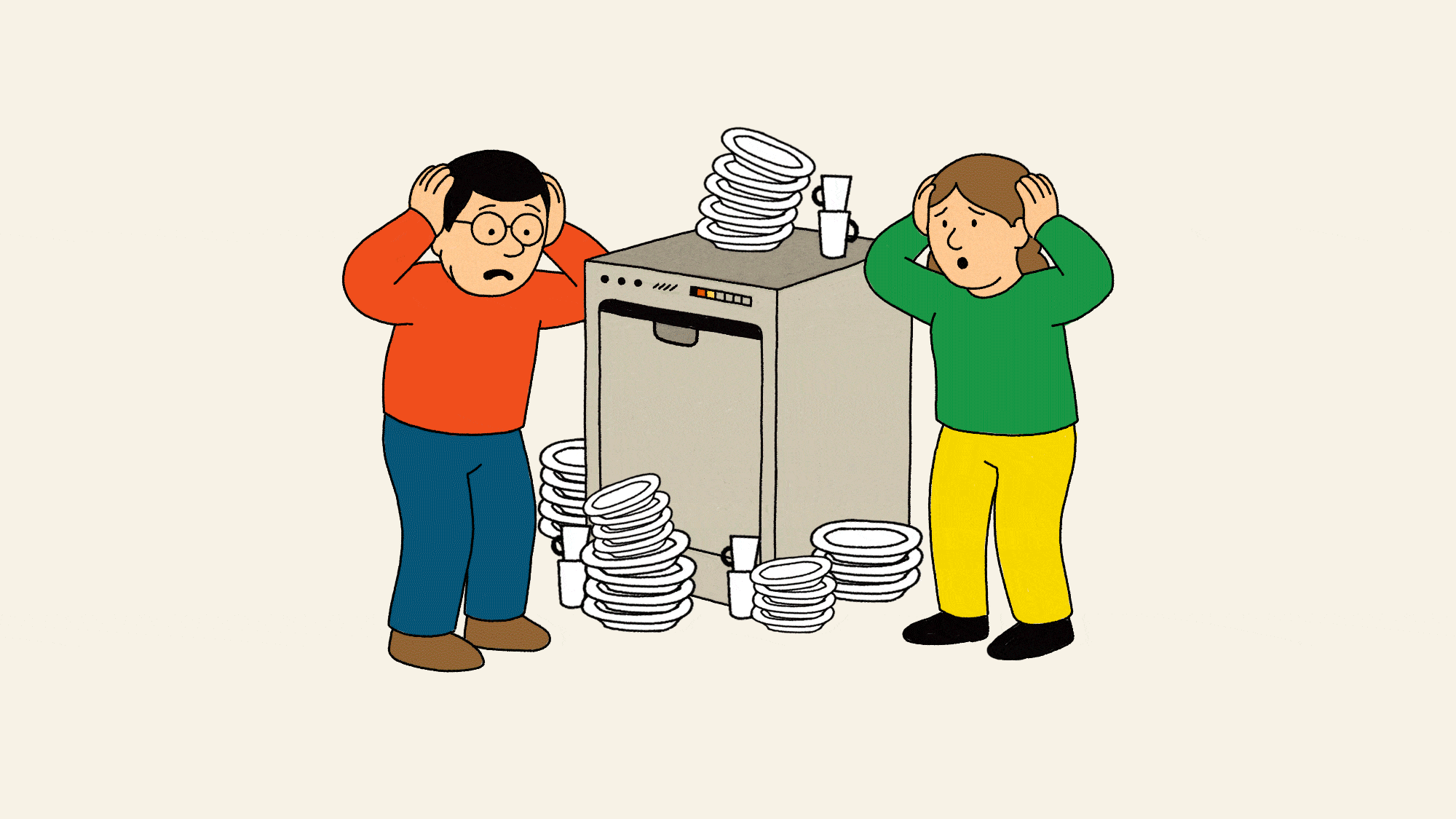 There Are Two Types of Dishwasher People There Are Two Types of Dishwasher People