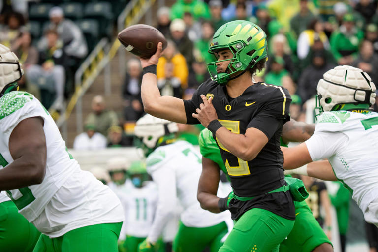 Oregon football's top breakout candidates for 2025 spring game