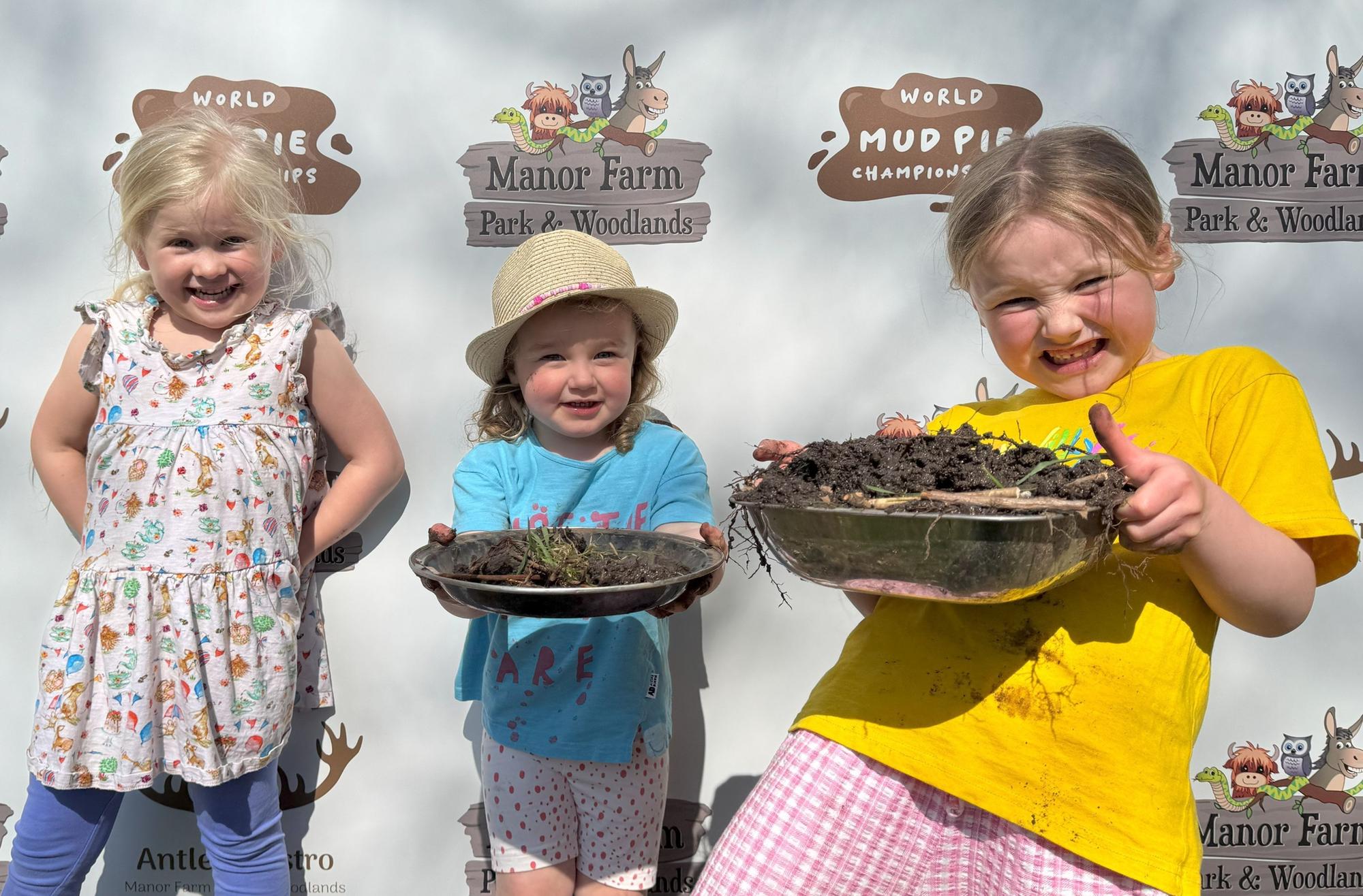 Make a squelch at first ever World Mud Pie Championships
