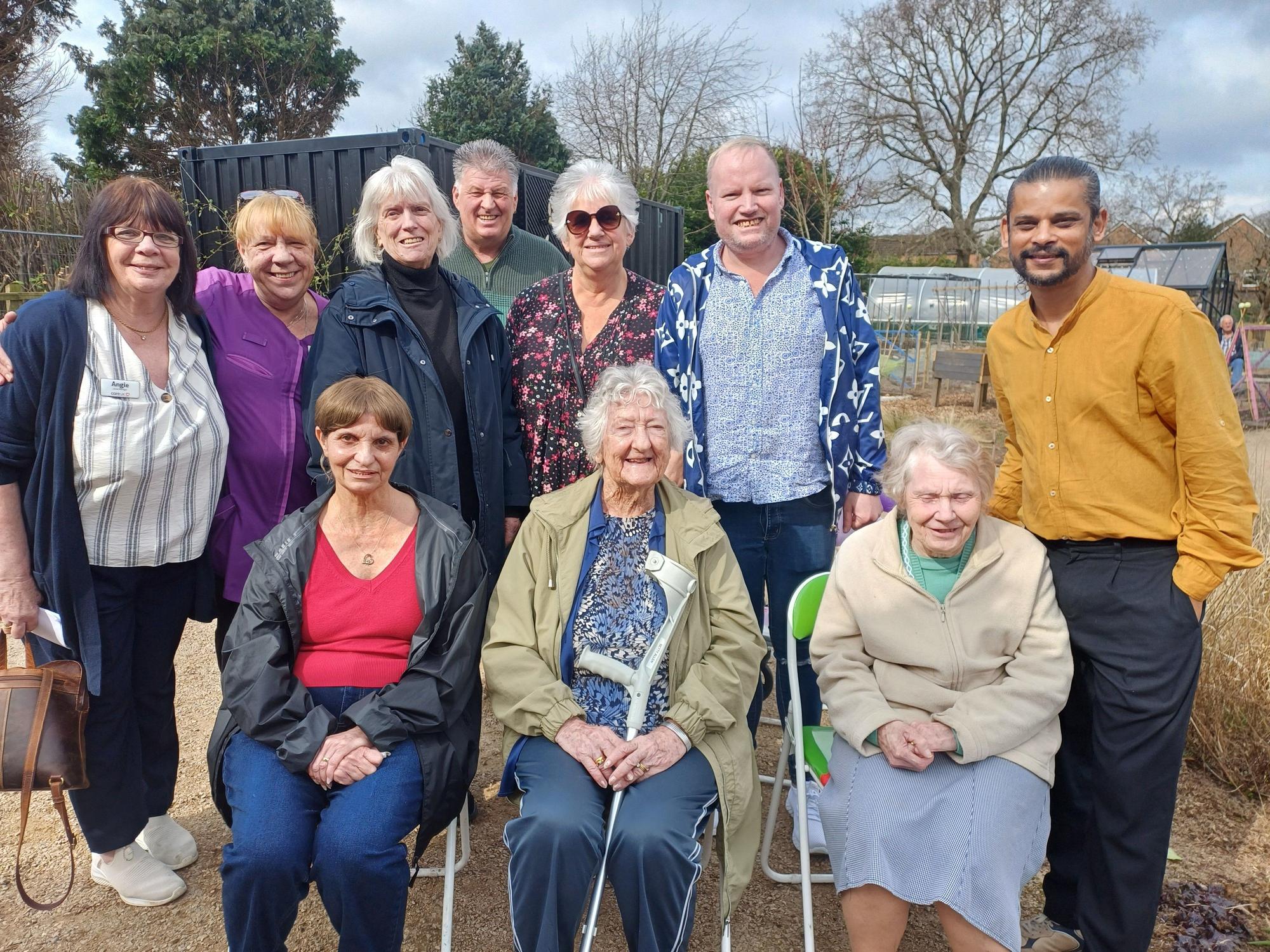 Godalming care home team and residents celebrate official opening of ...
