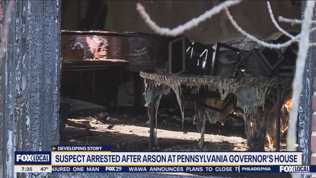 Suspect arrested after arson, attempted murder at Gov. Shapiro's home