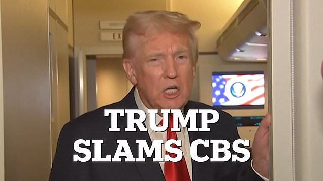 Trump goes nuclear at CBS network over Ukraine and Greenland reports