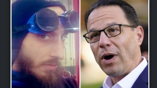 Cody Balmer expresses hate for Pennsylvania Gov Josh Shapiro in bone ...