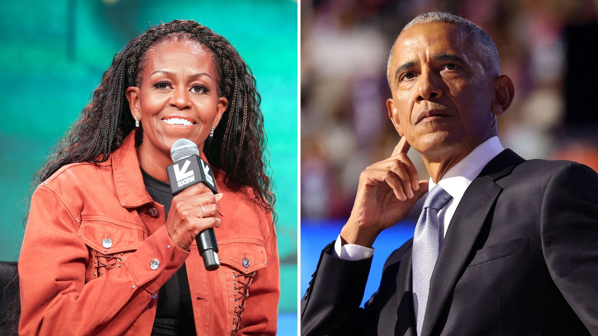 Michelle Obama reacts to divorce rumors