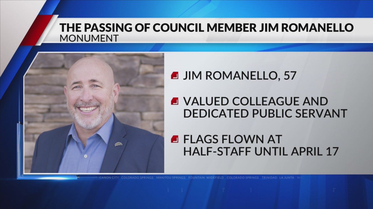 Monument council member Jim Romanello passes away