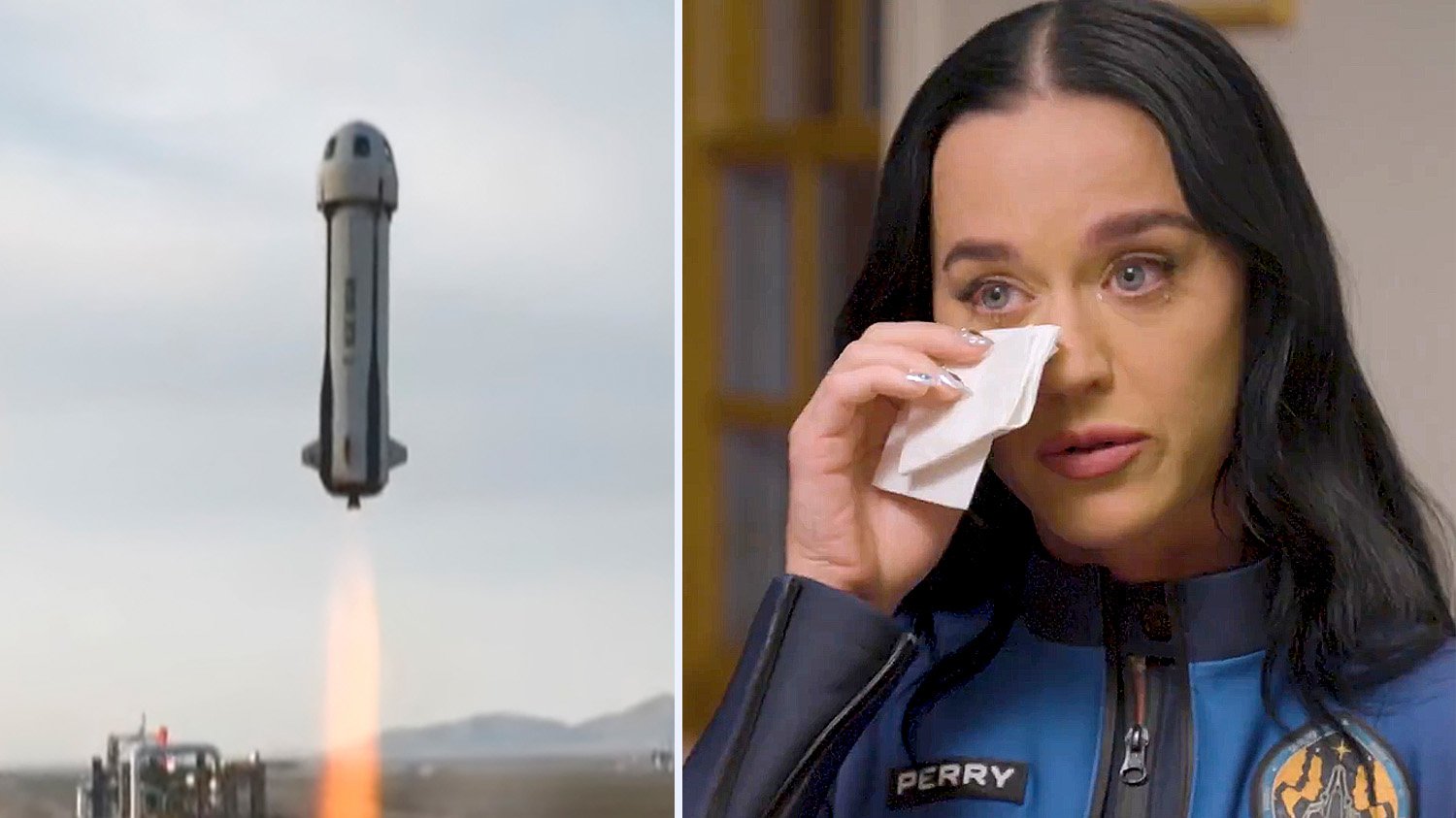 Katy Perry makes history as first popstar in space on momentous all ...