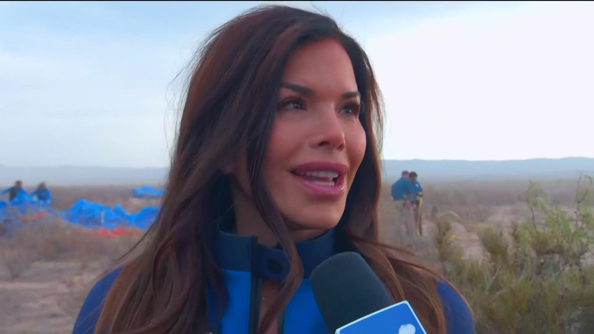 Blue Origin spaceflight: Jeff Bezos' fiancée Lauren Sanchez speaks ...